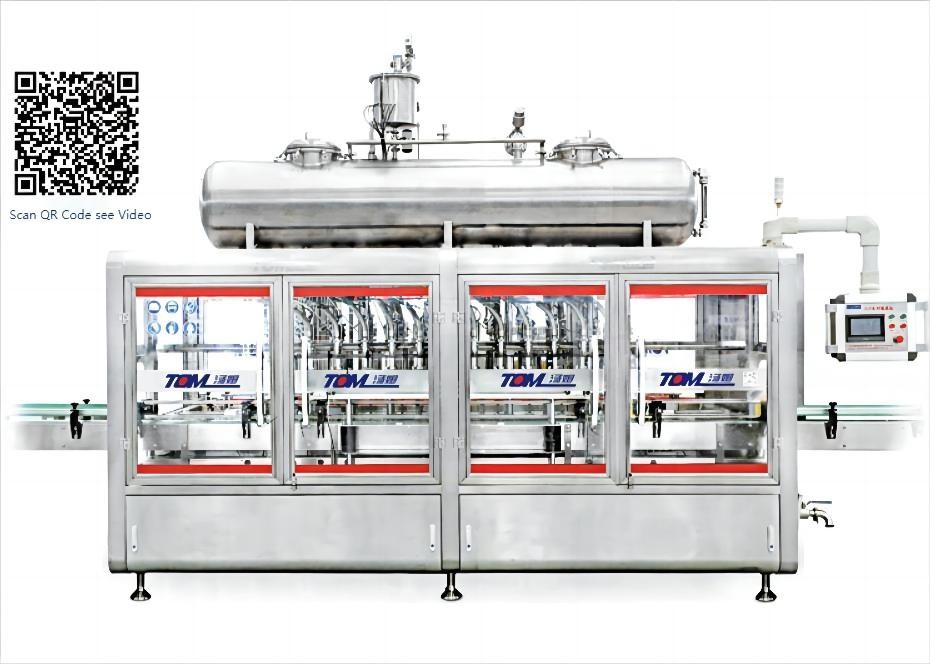 Automatic Lubricant Filling Machine PLC Controlled 1L-5L Linear Type
