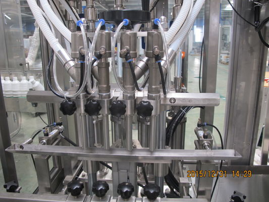 Automatic Monoblock Filler Capper Machine Linear Rotary Filling And Capping Machine