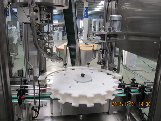 Automatic Monoblock Filler Capper Machine Linear Rotary Filling And Capping Machine