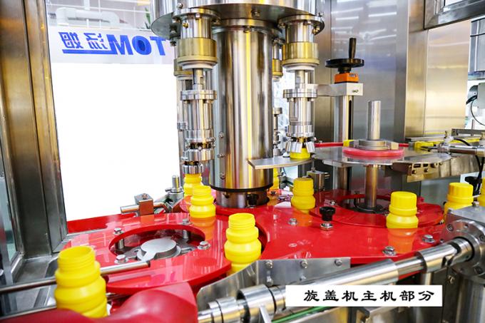 6000BPH 6 Heads Rotary Capping Machines Fully Automatic