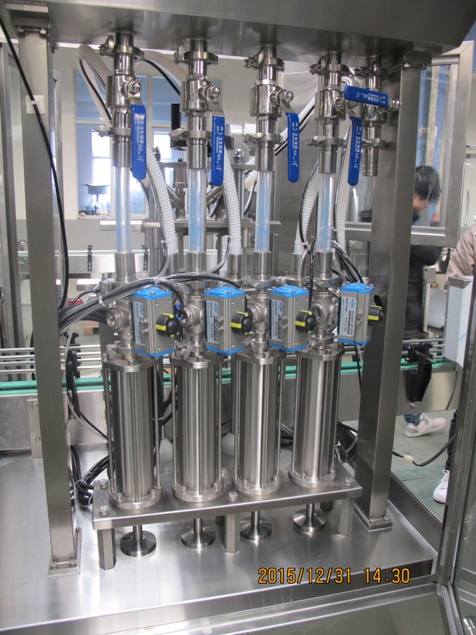 Automatic Monoblock Filler Capper Machine Linear Rotary Filling And Capping Machine