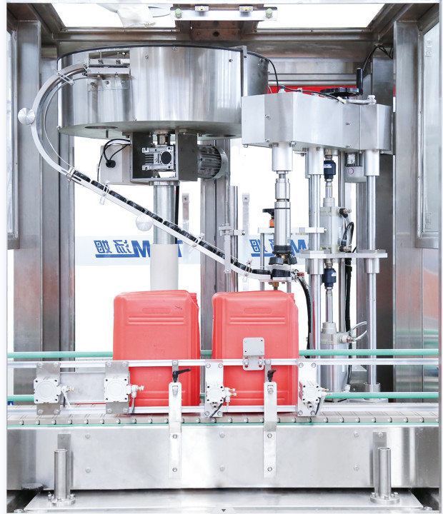 800BPH Automatic Capper Machine Single Head Linear 20L